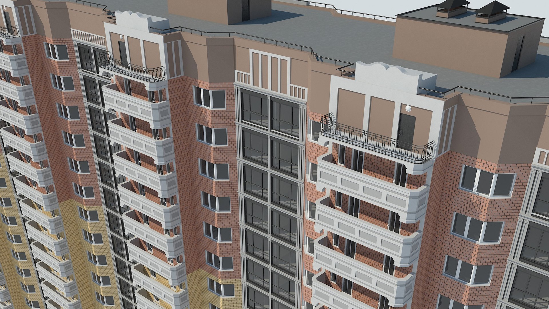 3D Civil Building Model - TurboSquid 1692157