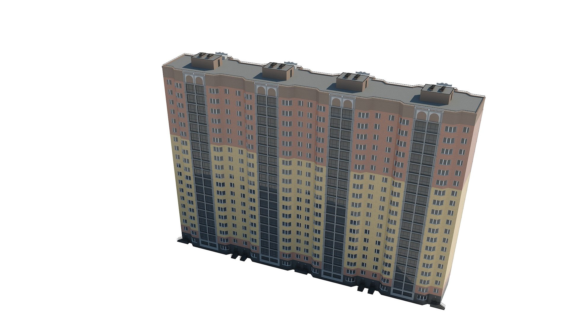 3D Civil Building Model - TurboSquid 1692157