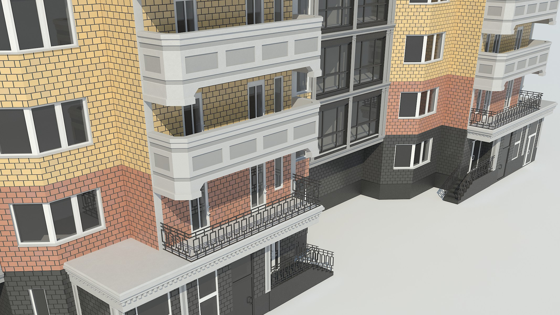 3D civil building model - TurboSquid 1692157