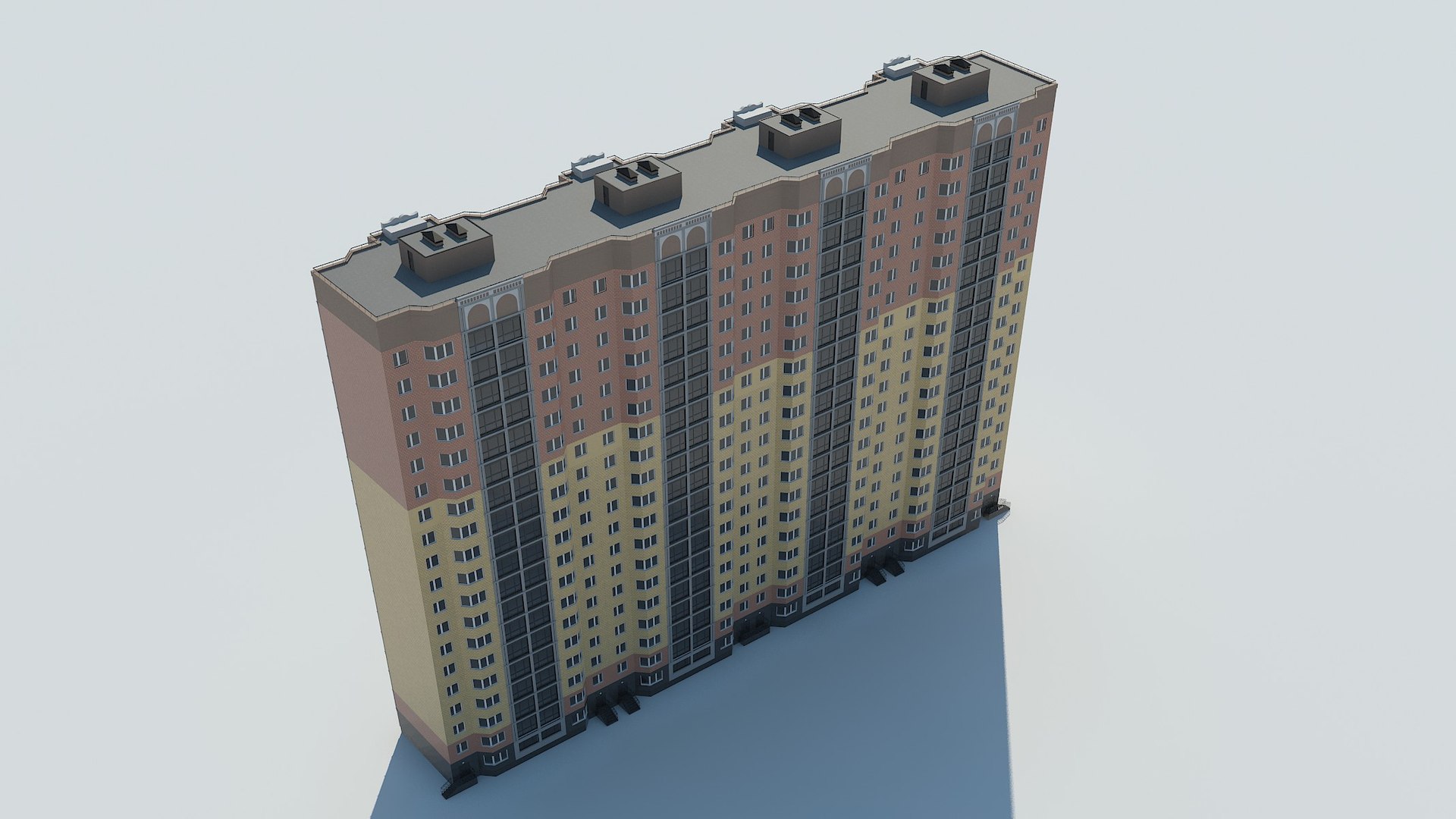 3D Civil Building Model - TurboSquid 1692157