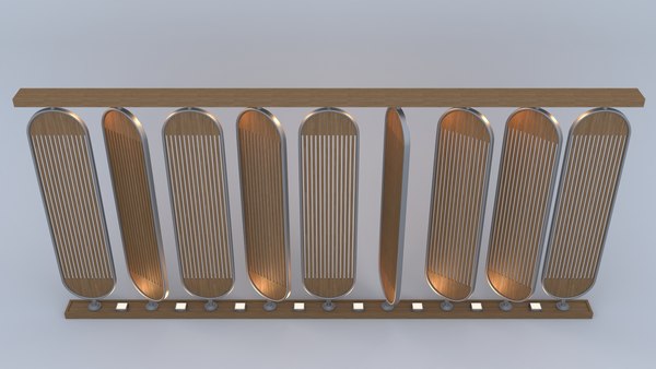 3D decorative partition wall model - TurboSquid 2047008