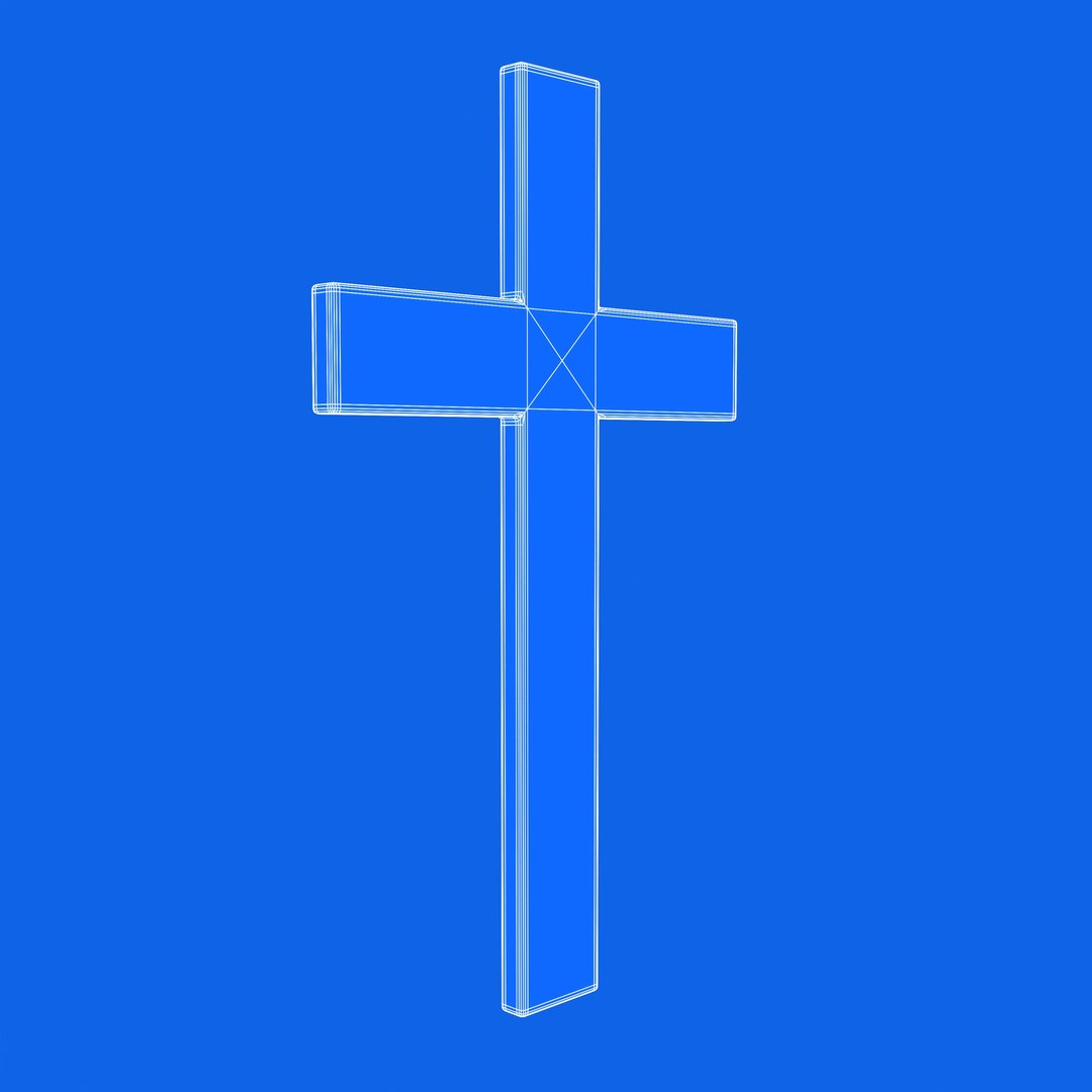 Golden Crucifix 3D Model - TurboSquid 2512070