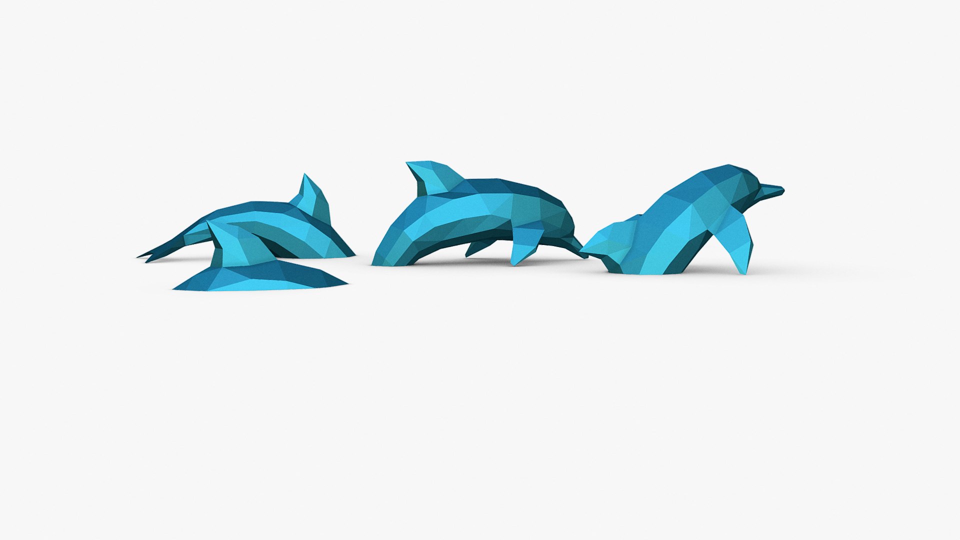3D dolphins model - TurboSquid 2032305