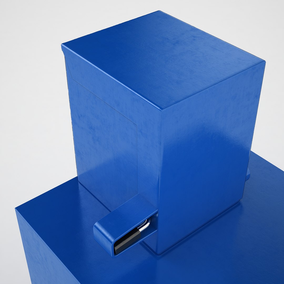 3d Model Newspaper Box