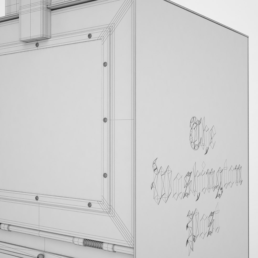 3d Model Newspaper Box