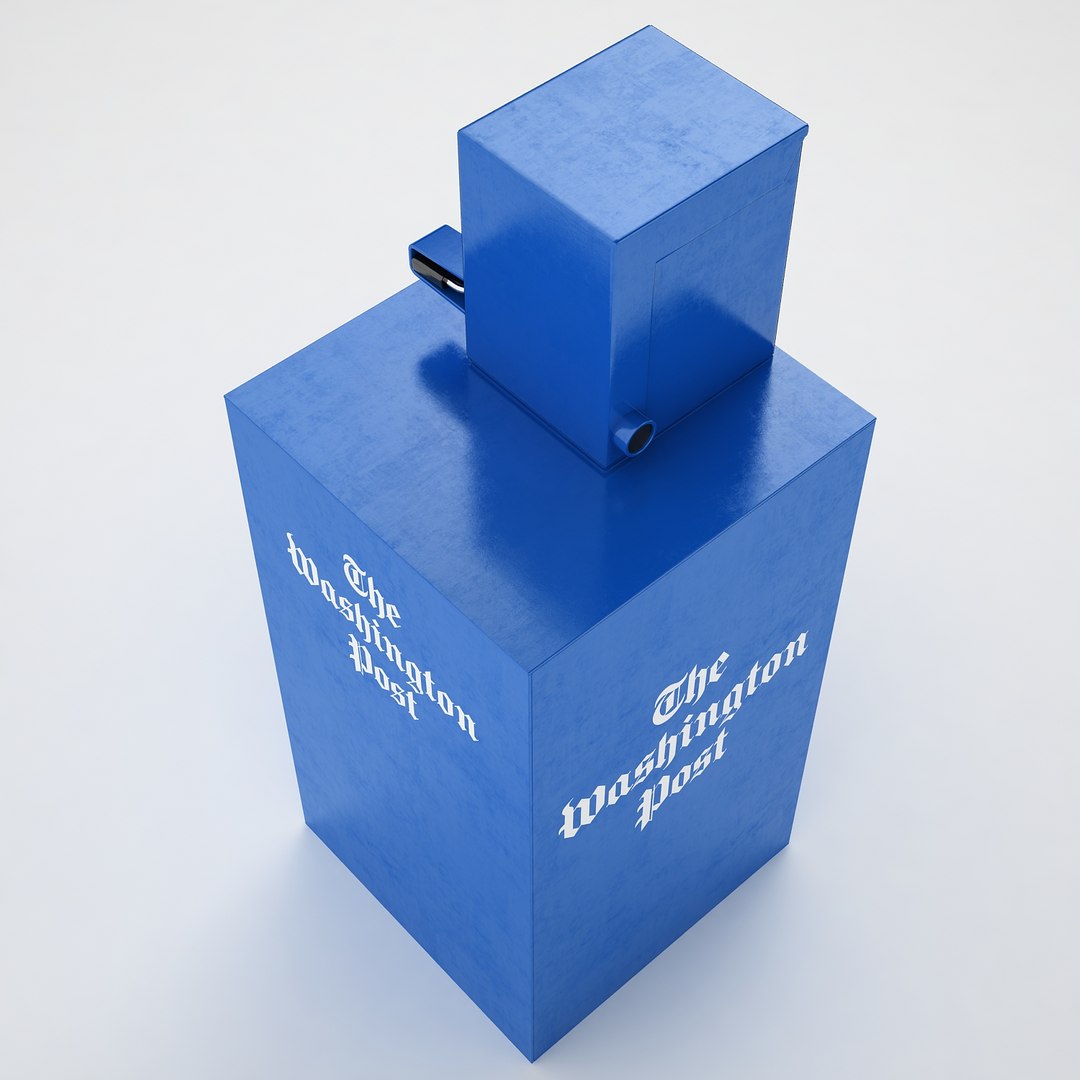 3d Model Newspaper Box