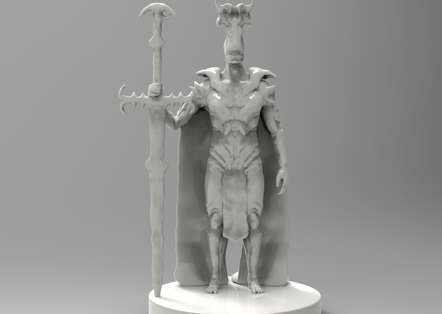 - Demon Knight Print 3D Model - TurboSquid 1660039