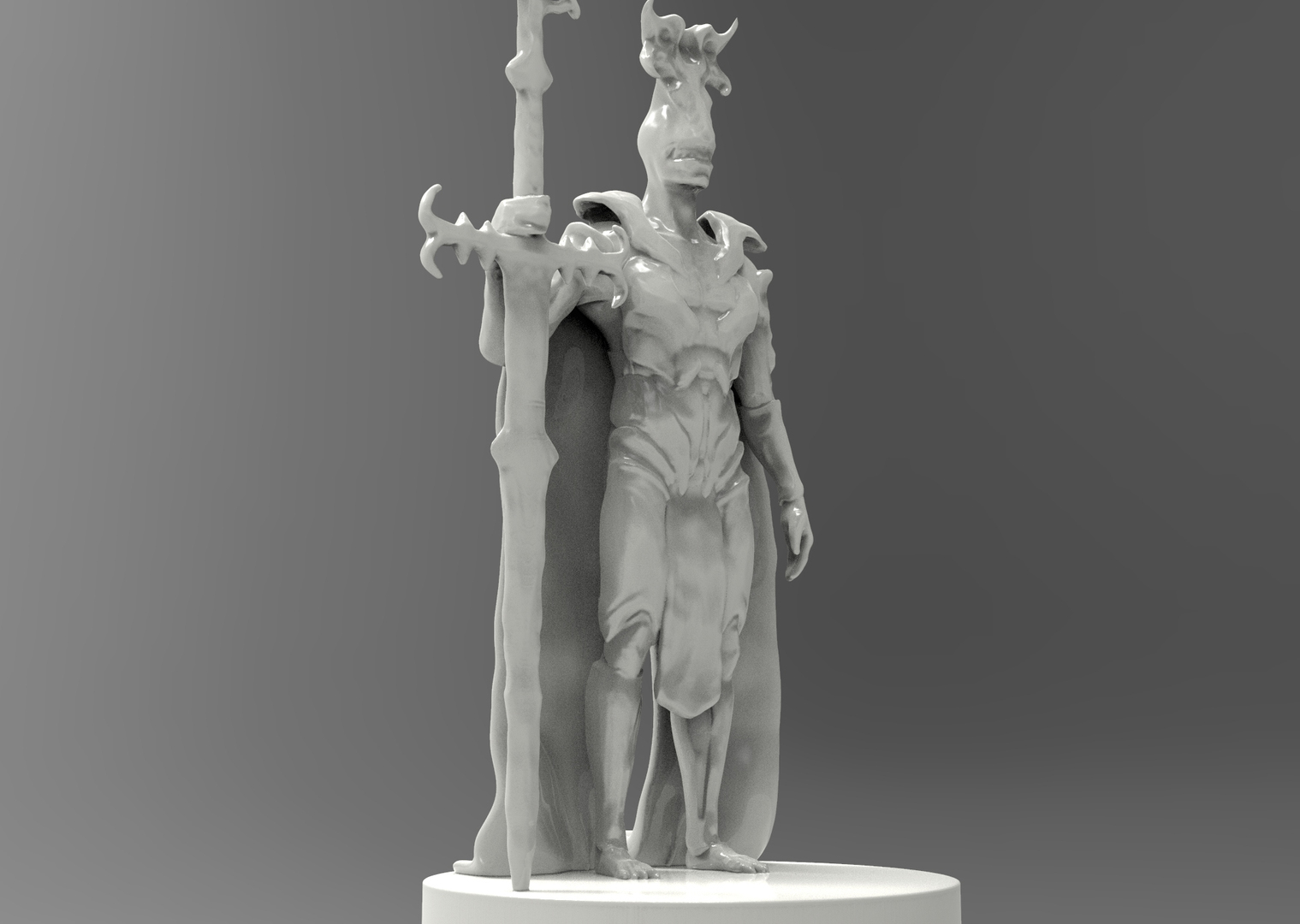 - demon knight print 3D model - TurboSquid 1660039