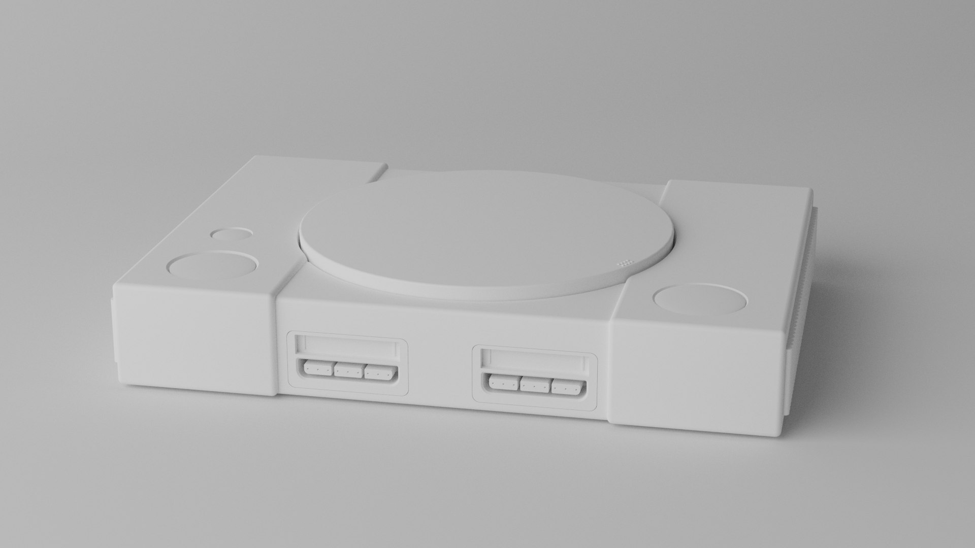 Cartoon Sony Playstation Classic Gaming Console Model - TurboSquid 2141950