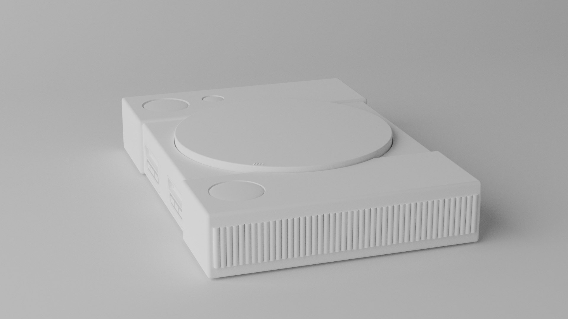 Cartoon Sony Playstation Classic Gaming Console Model - TurboSquid 2141950
