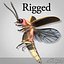 Firefly Bug Rigged Bones Max