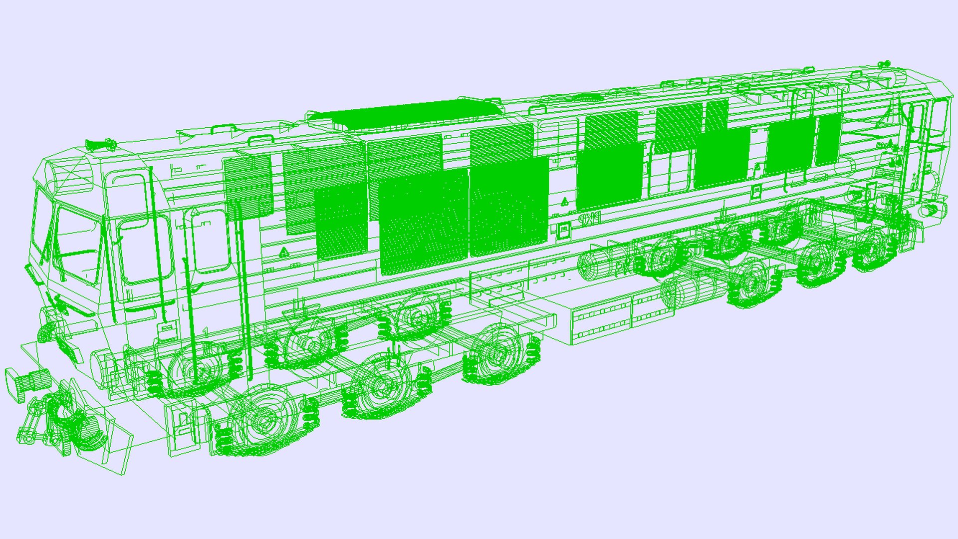 Pkp Polish Class Su46 Diesel-electric Locomotive 2 3D Model ...