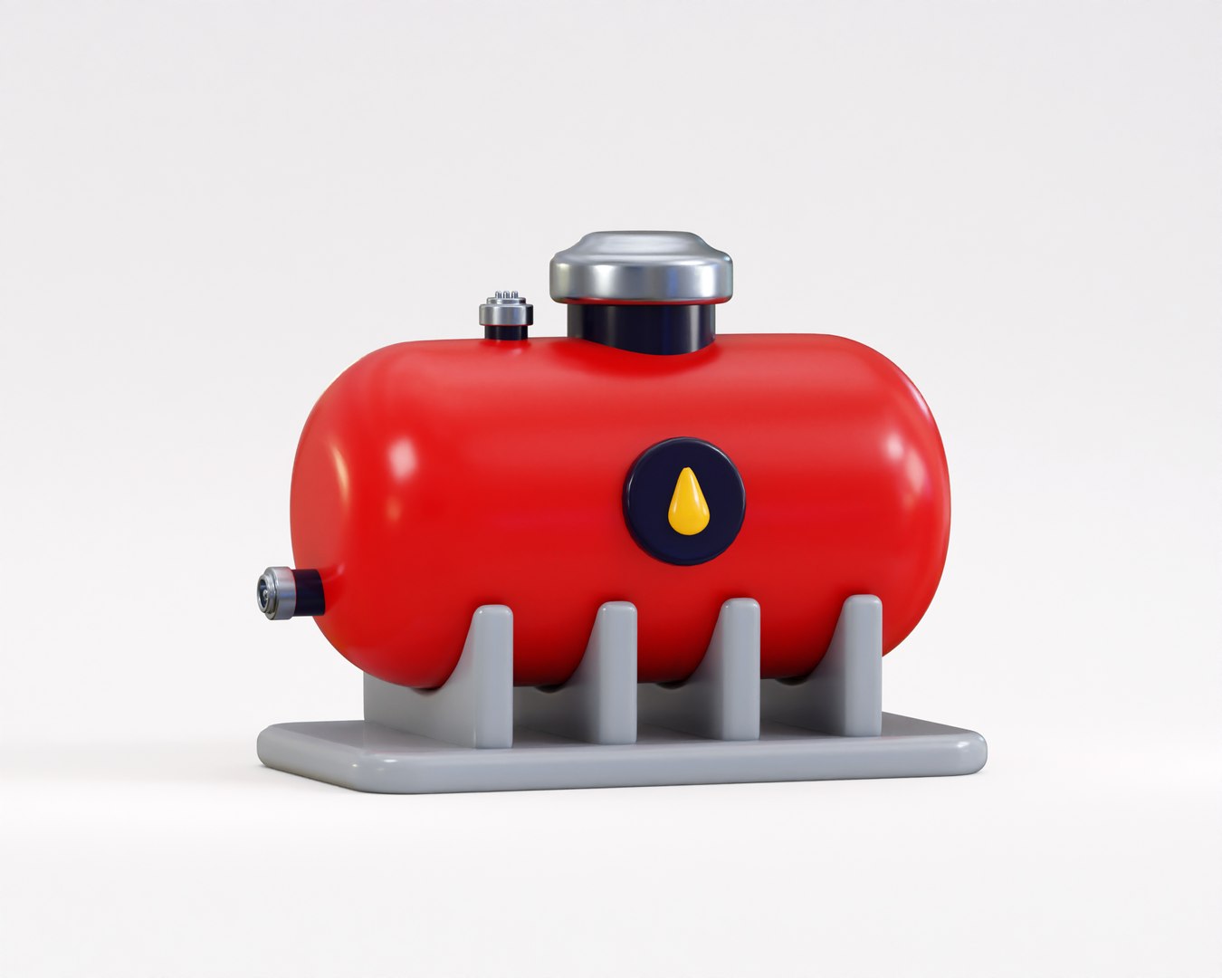 Kraftstofftank 3D-Modell - TurboSquid 2468963