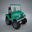 Jeep Car Cartoon 3d Model