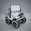 Jeep Car Cartoon 3d Model