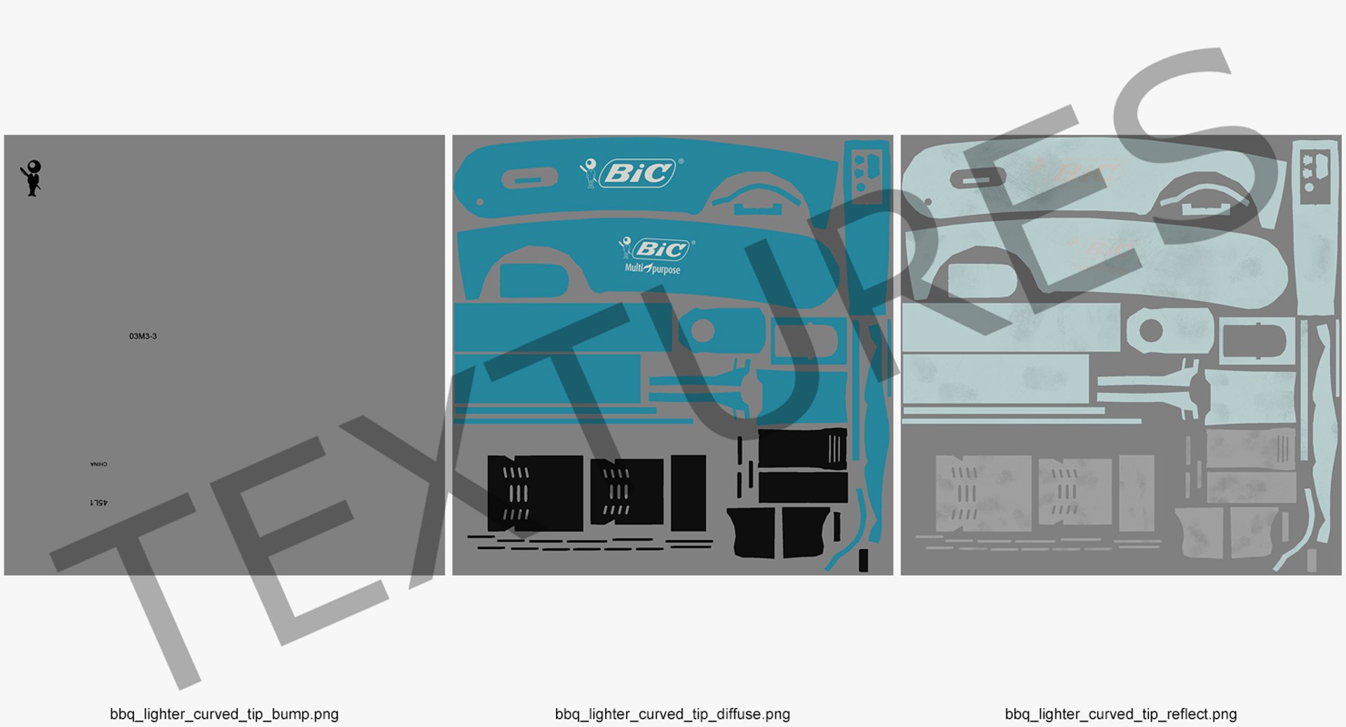 Bic Barbecue Lighter Flex Model - TurboSquid 1348038