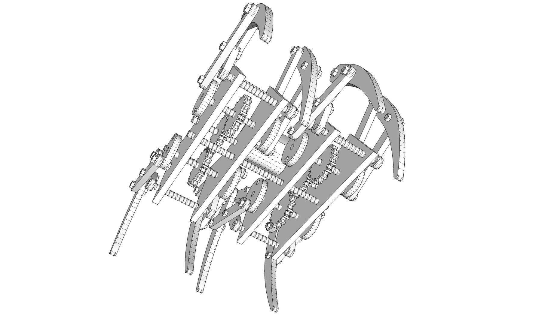 Spider Robot 3D Model - TurboSquid 2133591