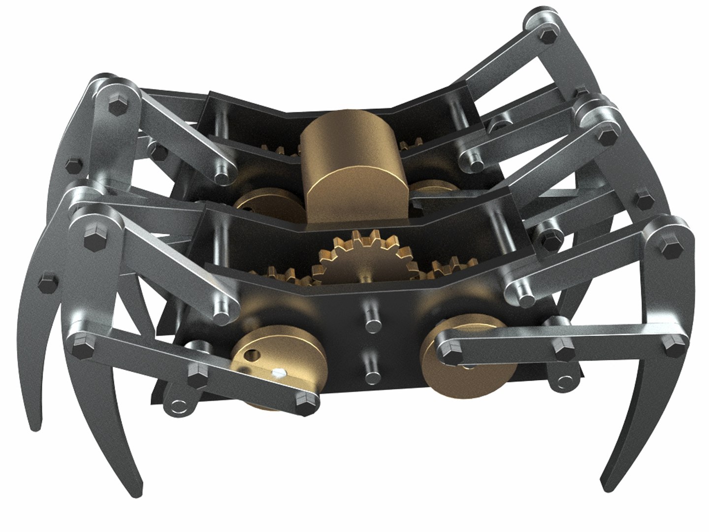 Spider Robot 3D Model - TurboSquid 2133591