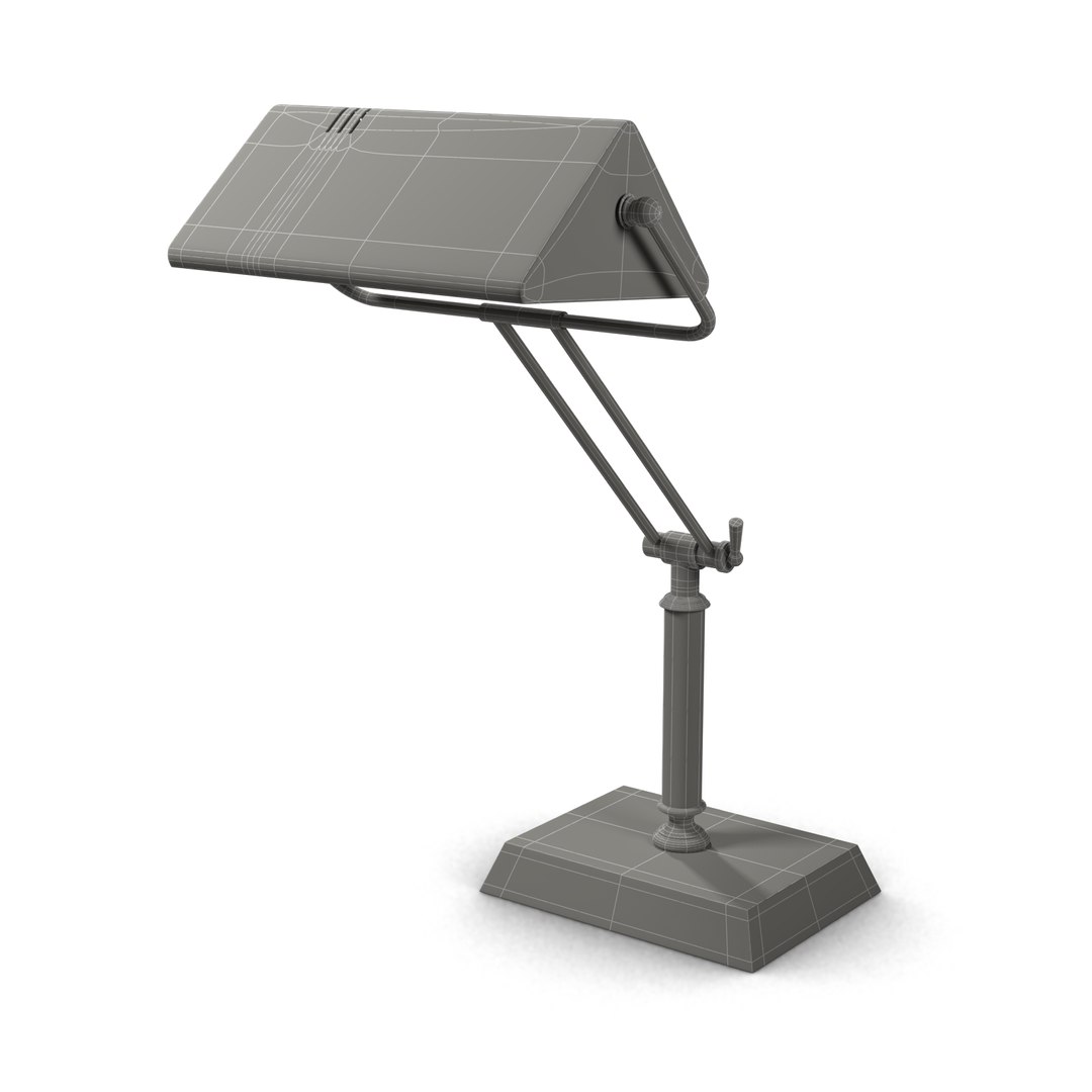3d 3ds Desk Lamp