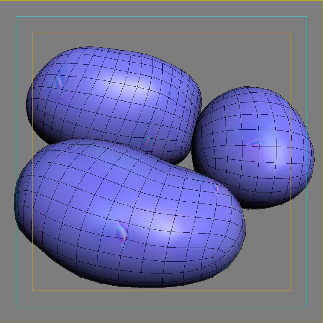 potato 3d model