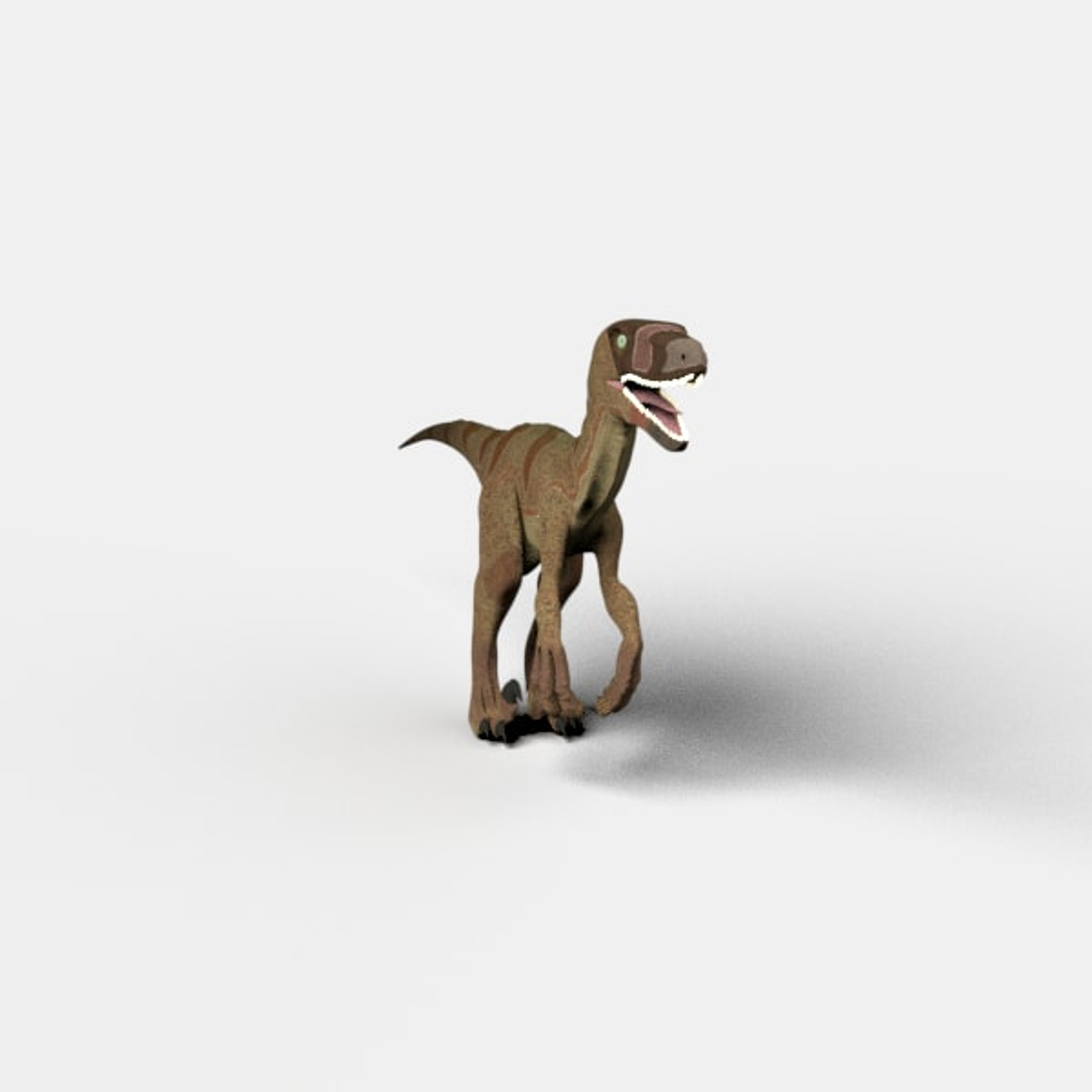 velociraptor raptor obj