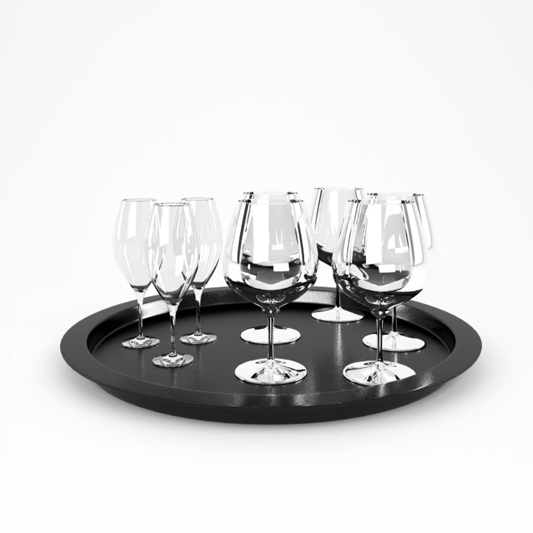 Max Bottles Wine Tinted Glasses