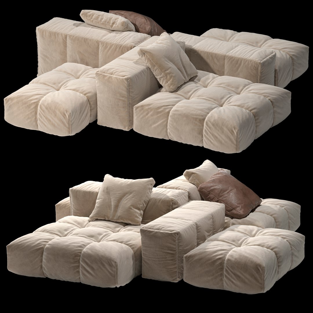 3D model Saba - Pixel Sofa - TurboSquid 1829059