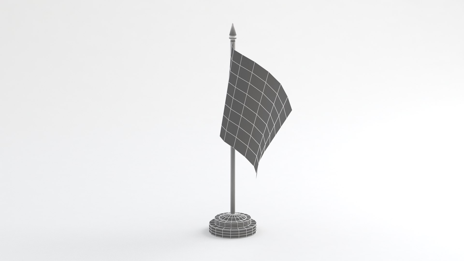 3D Table Flag Kenya - TurboSquid 2409703