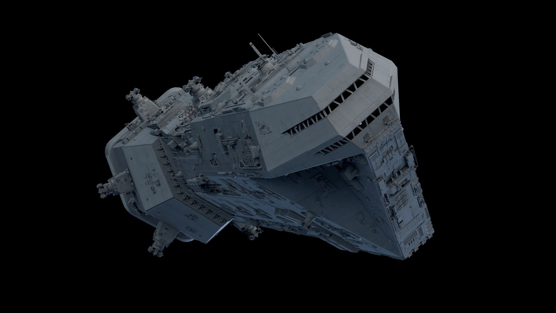 Lancer Spaceship 3D Model - TurboSquid 1477315
