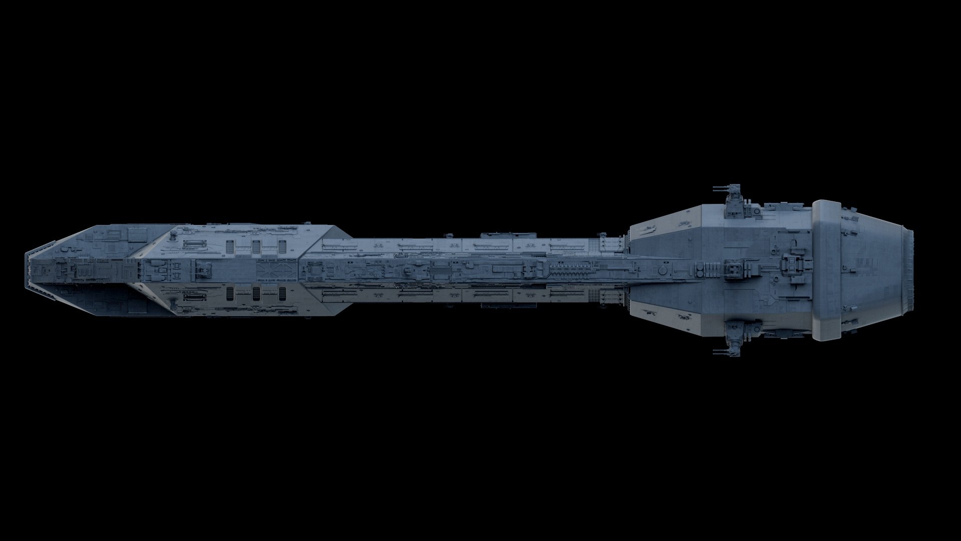 Lancer Spaceship 3D Model - TurboSquid 1477315