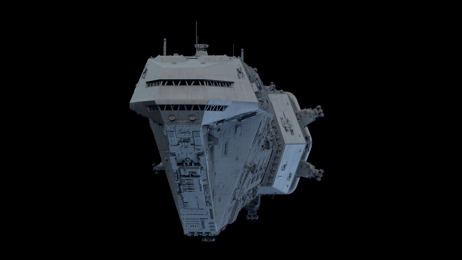Lancer Spaceship 3D Model - TurboSquid 1477315
