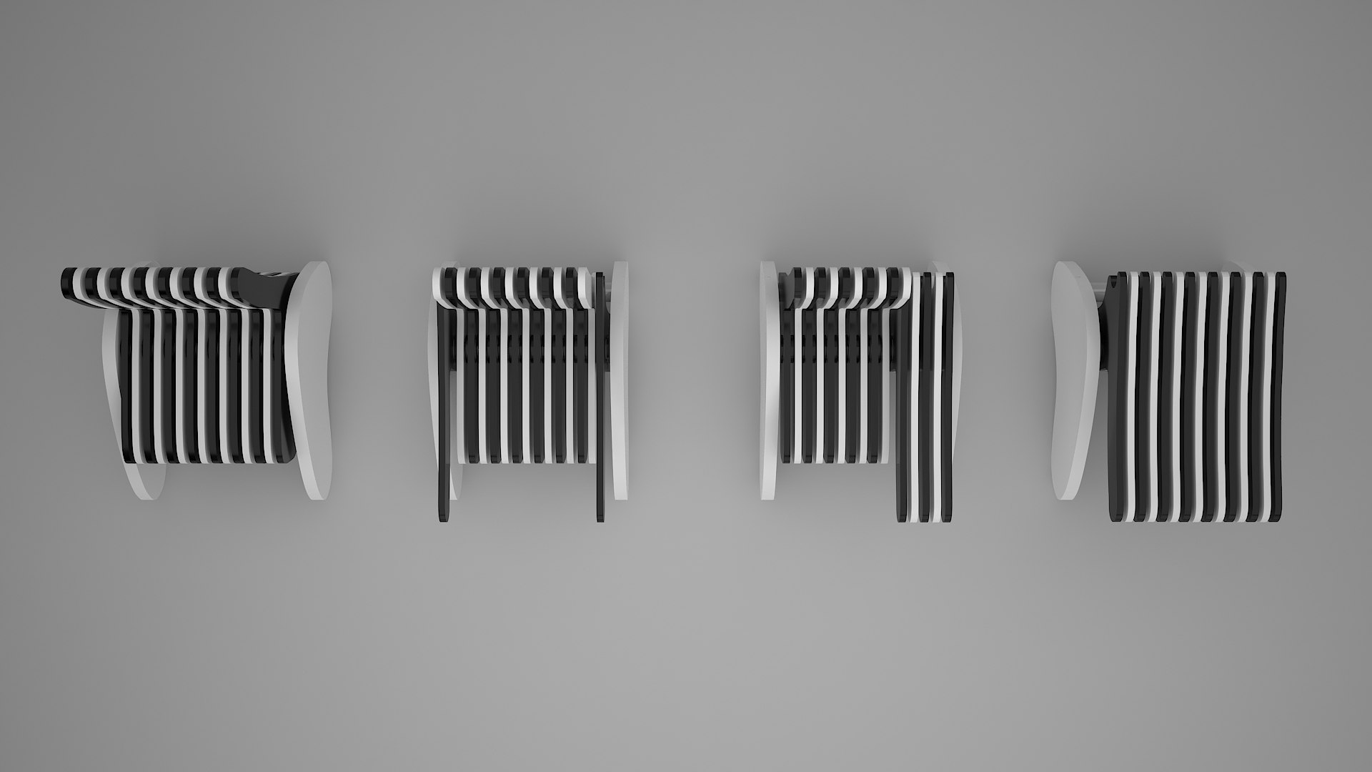 3D Rotating Chair With Multi-function model - TurboSquid 2095633