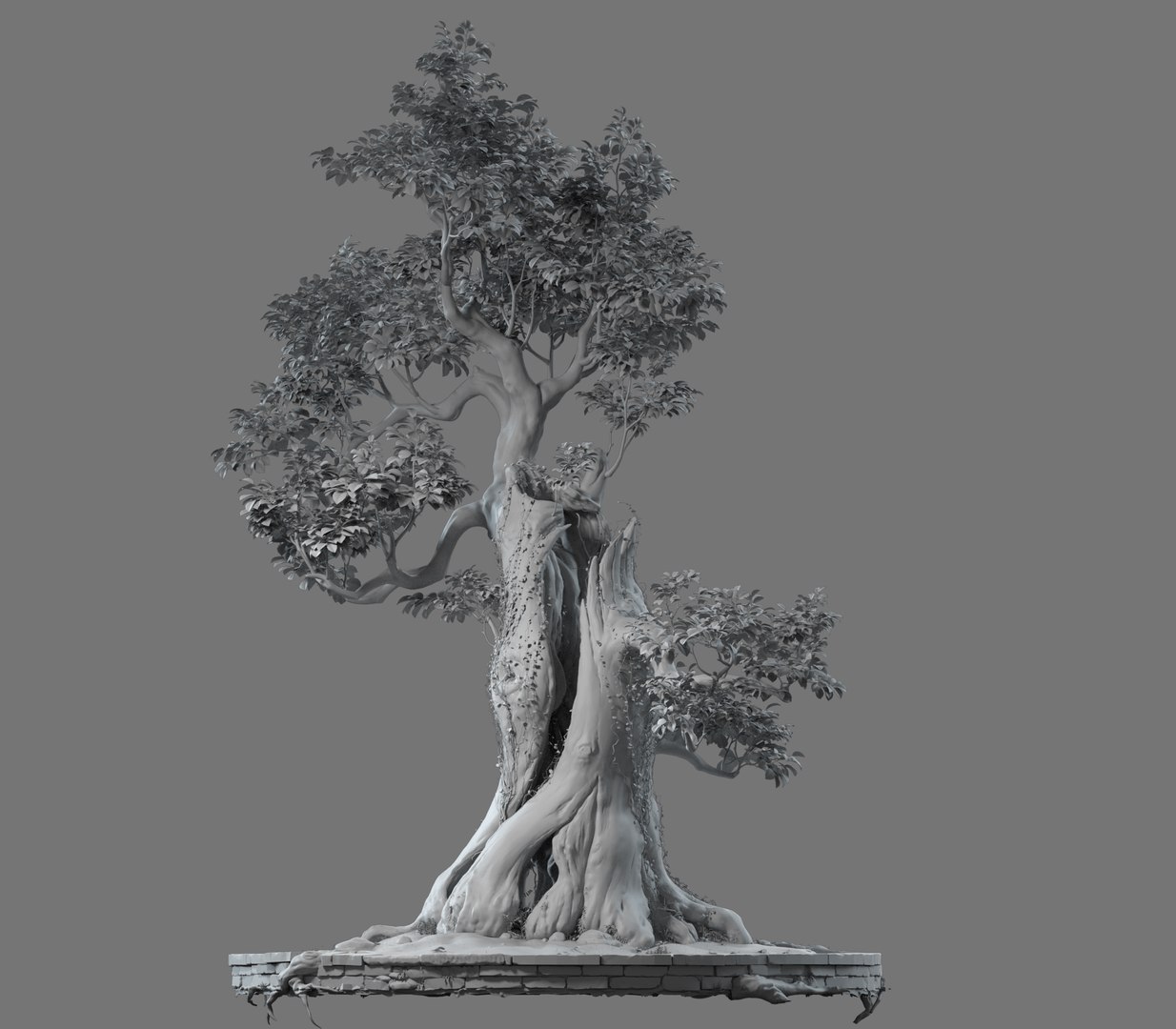 Old Tree 3D - TurboSquid 1685588