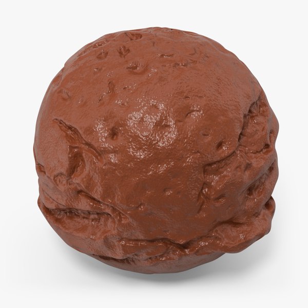 modelo 3d Bola de helado de chocolate - TurboSquid 2233778
