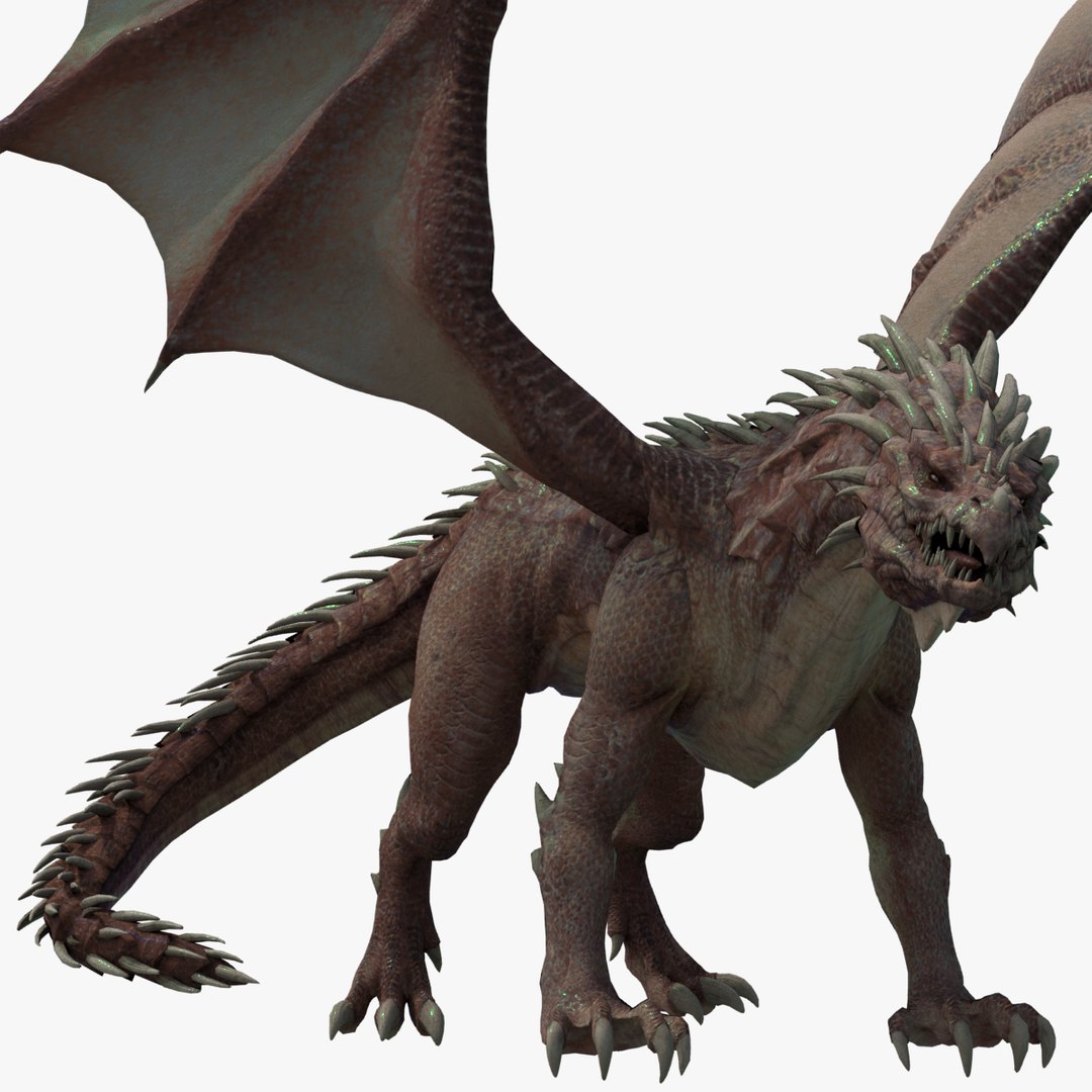 Dragon Rigged 3D model - TurboSquid 2088893