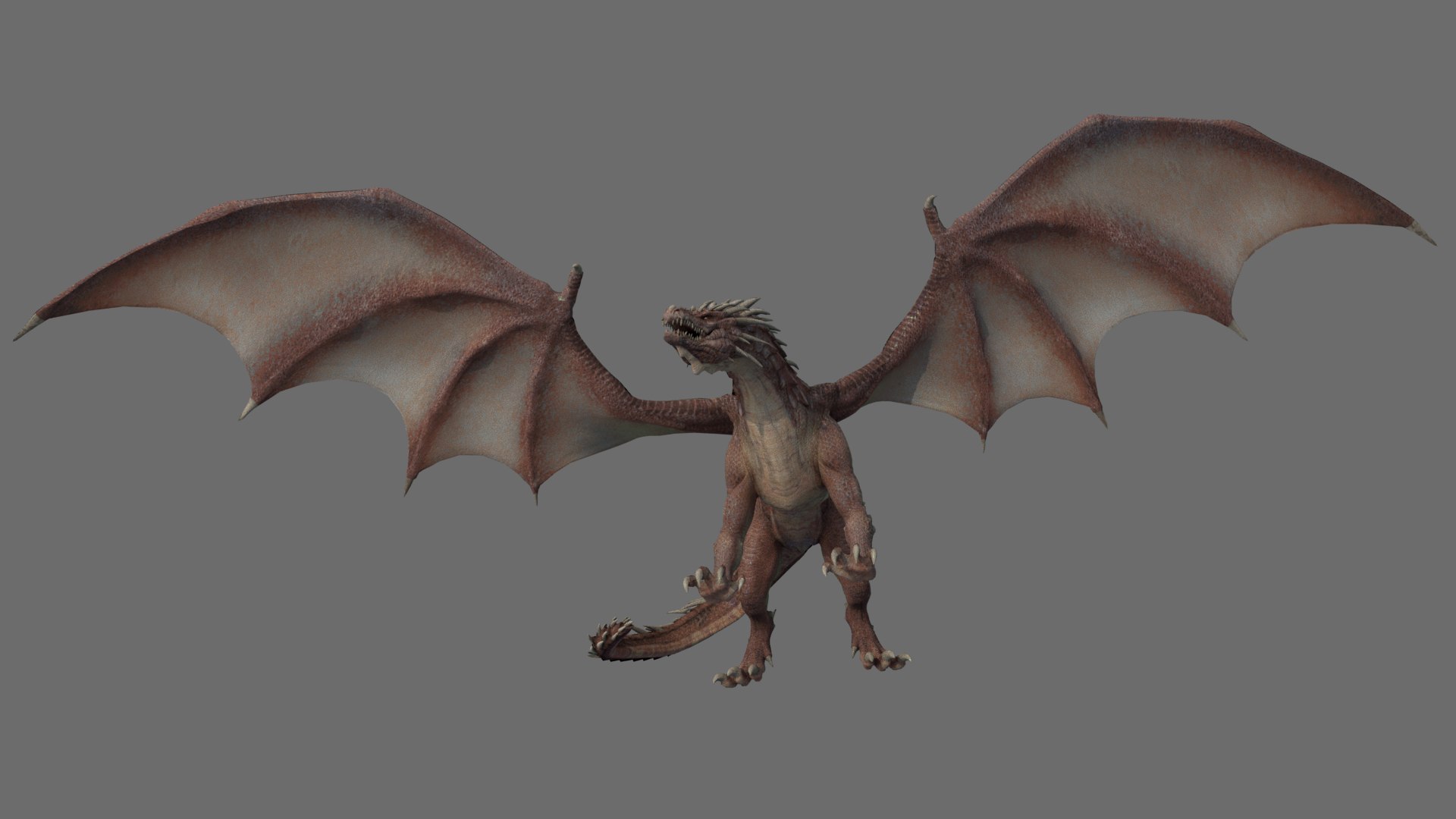 Dragon Rigged 3D model - TurboSquid 2088893