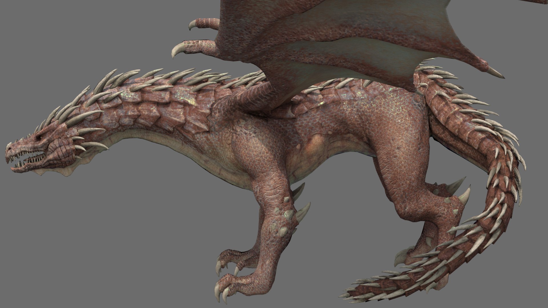 Dragon Rigged 3D model - TurboSquid 2088893
