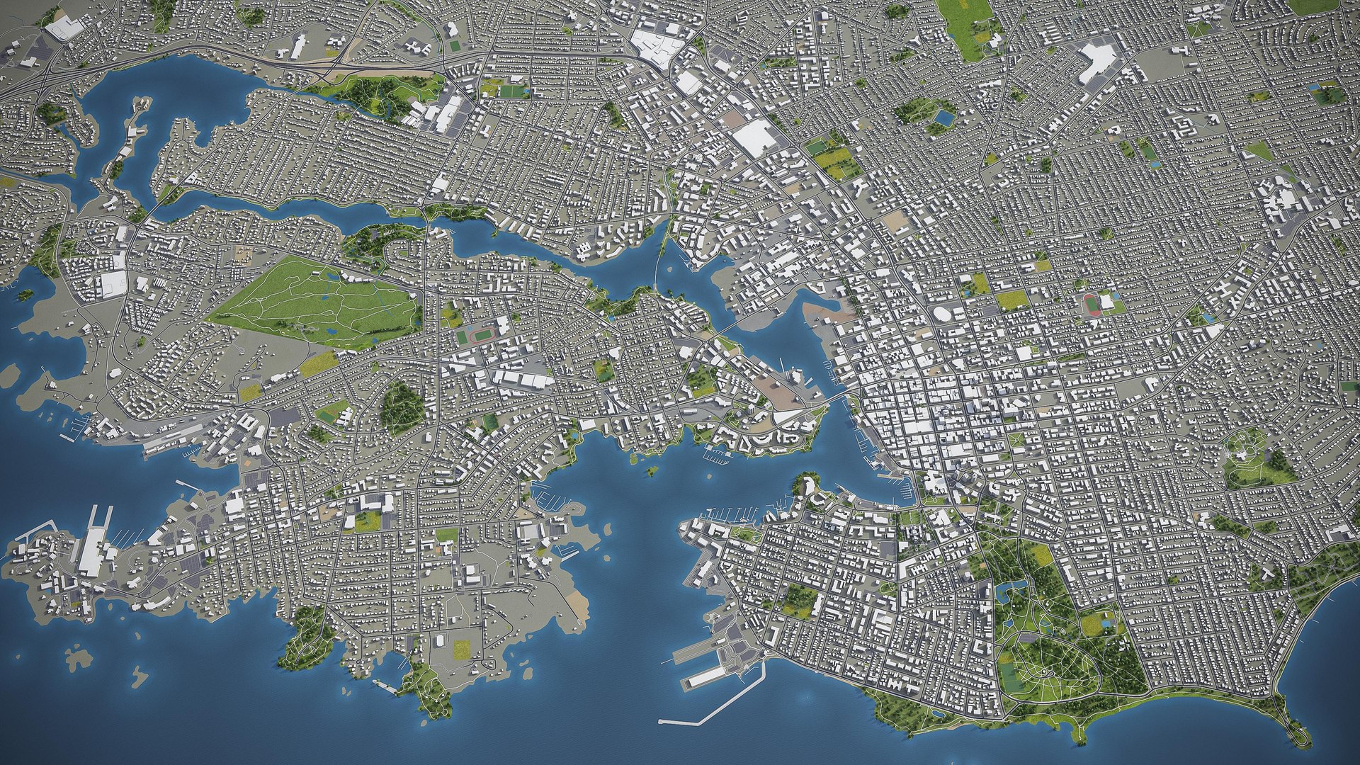 3D Victoria Surrounding - Model - TurboSquid 1497368
