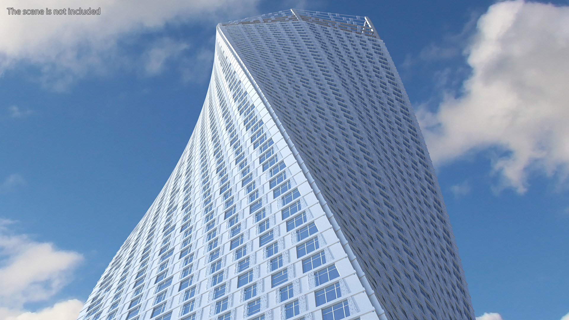 Cayan Tower Skyscraper model - TurboSquid 1735422