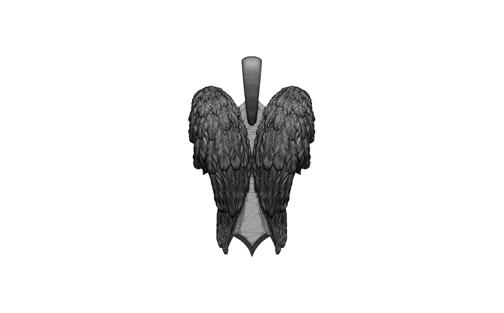 Wings Cross Model - TurboSquid 2183958