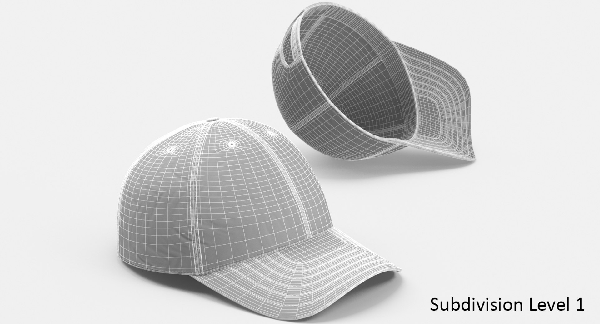 Baseball Cap 01 3D Model - TurboSquid 1384950