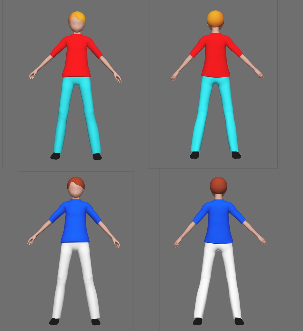 People Man Collection 3D Model - TurboSquid 2345428
