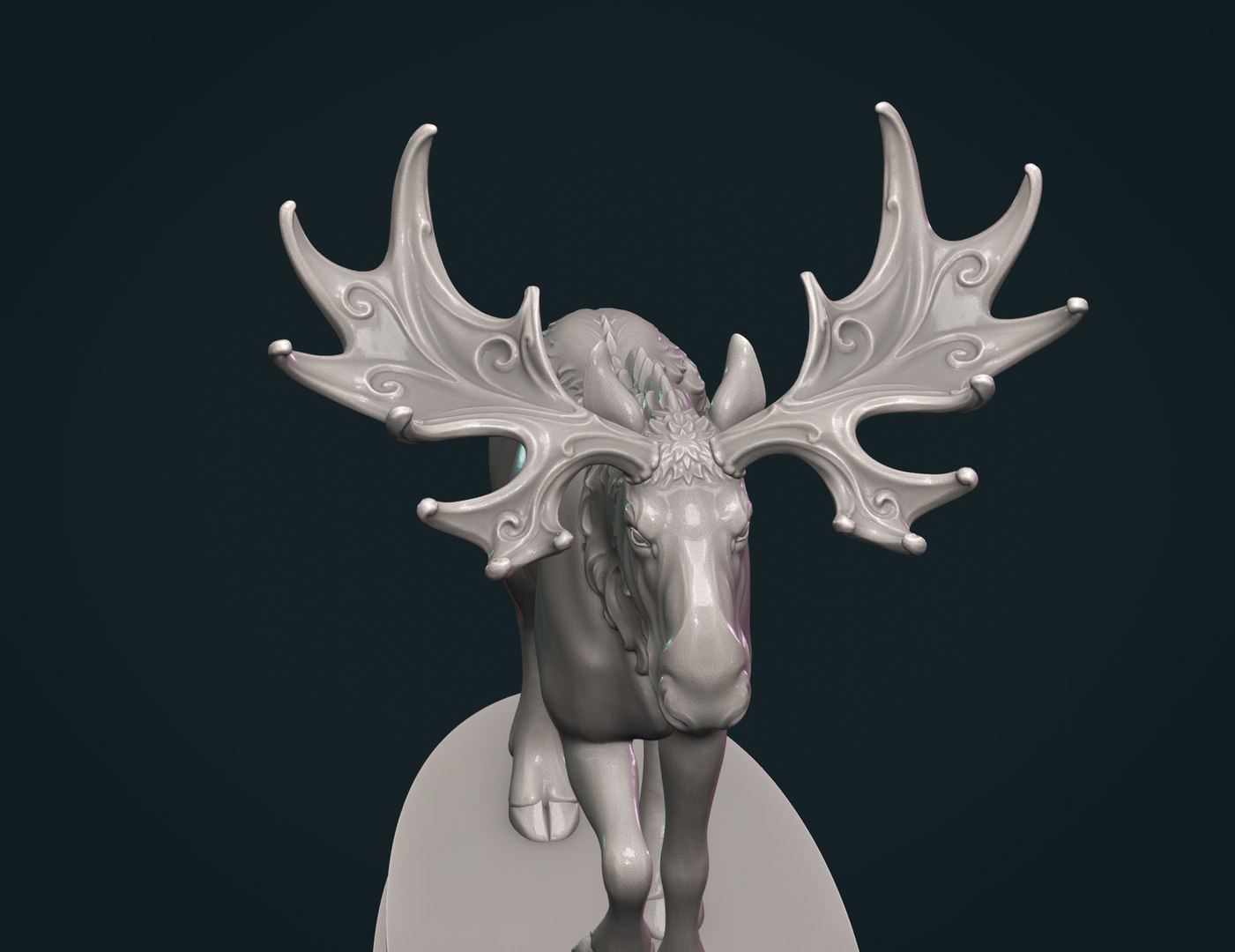 3D Moose print ready - TurboSquid 1862569