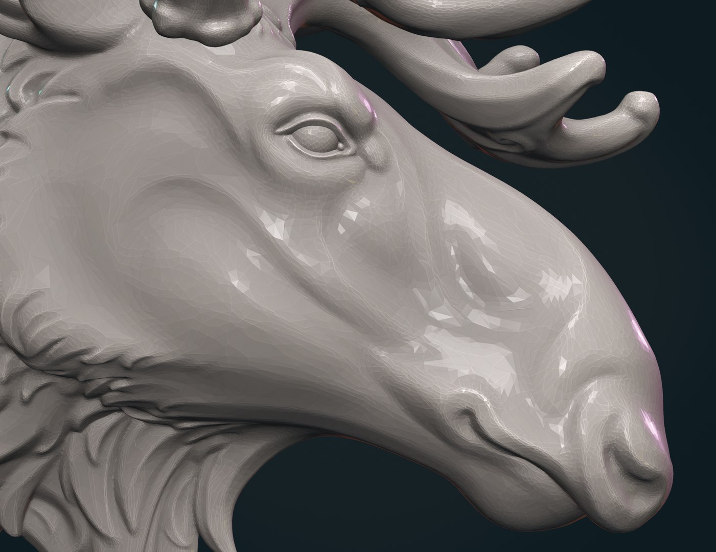 3D Moose print ready - TurboSquid 1862569
