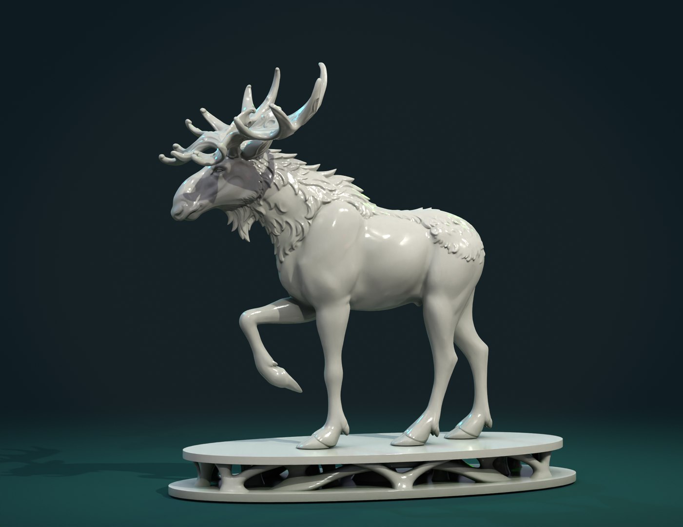 3D Moose print ready - TurboSquid 1862569