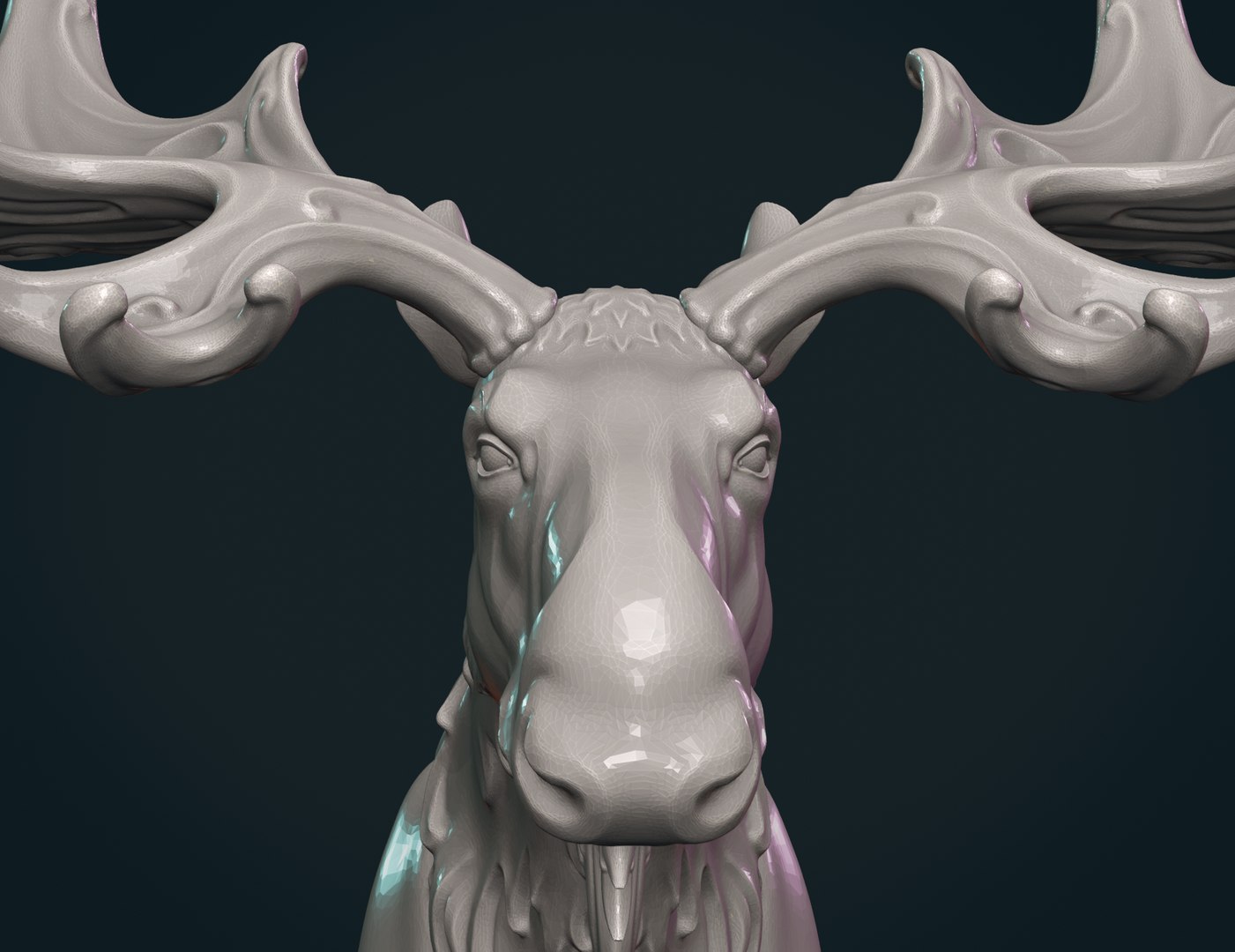 3D Moose print ready - TurboSquid 1862569