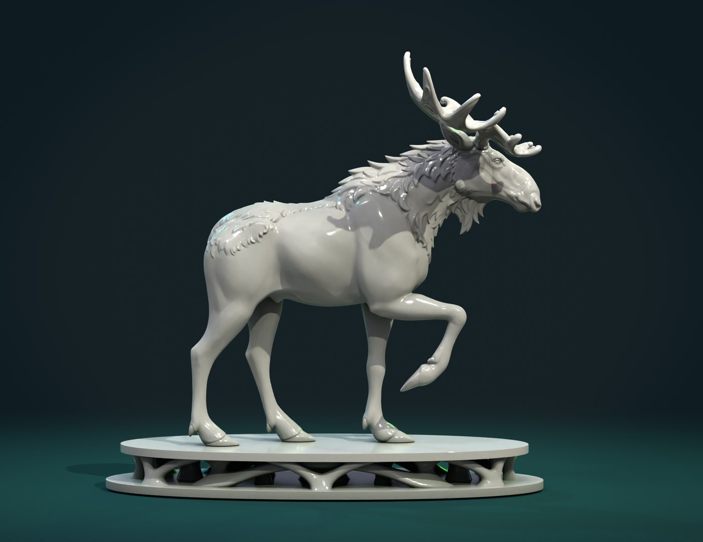 3D Moose print ready - TurboSquid 1862569