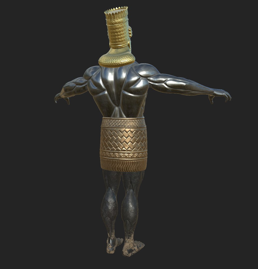 3D model daniel 2 statue king - TurboSquid 1430575