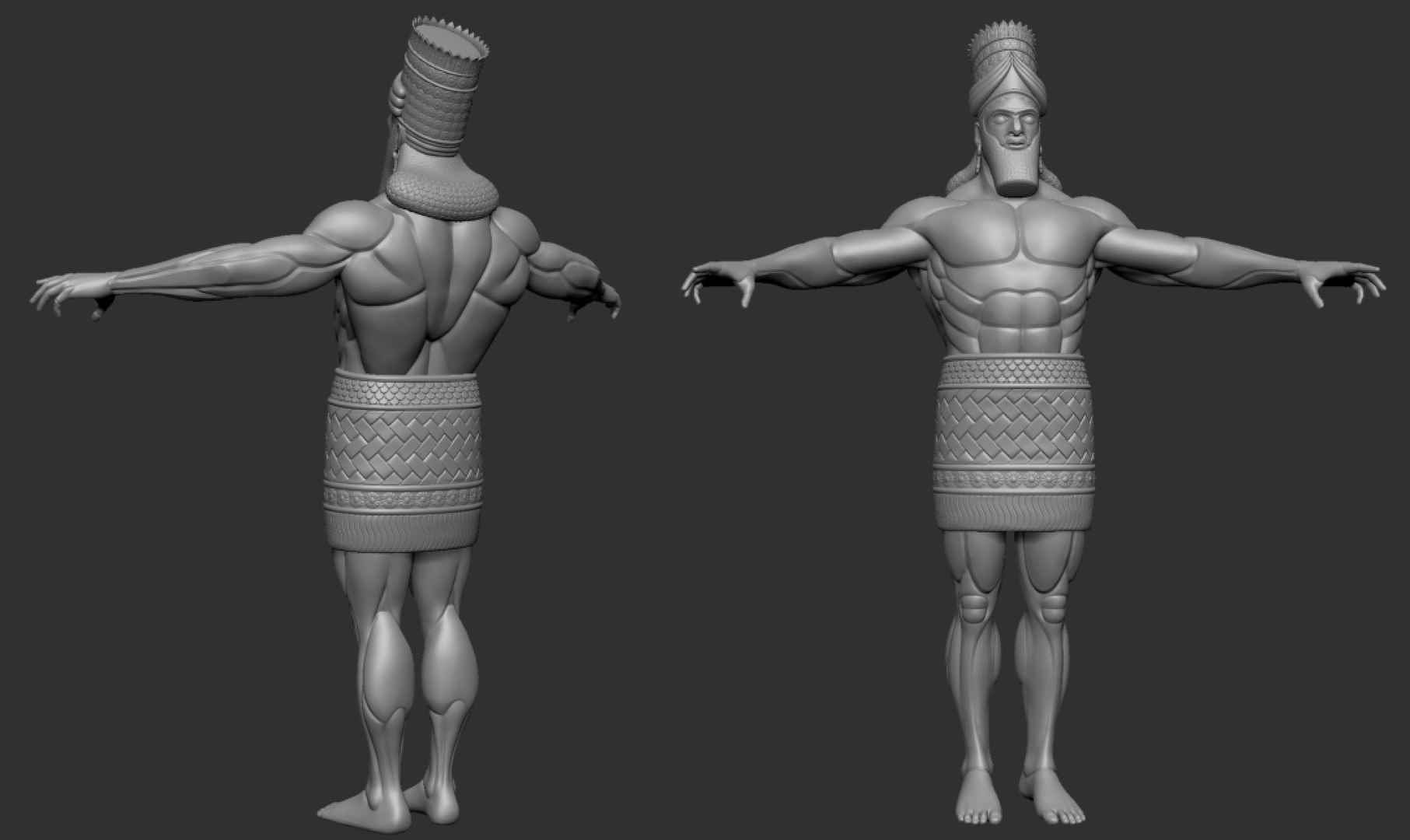3D model daniel 2 statue king - TurboSquid 1430575