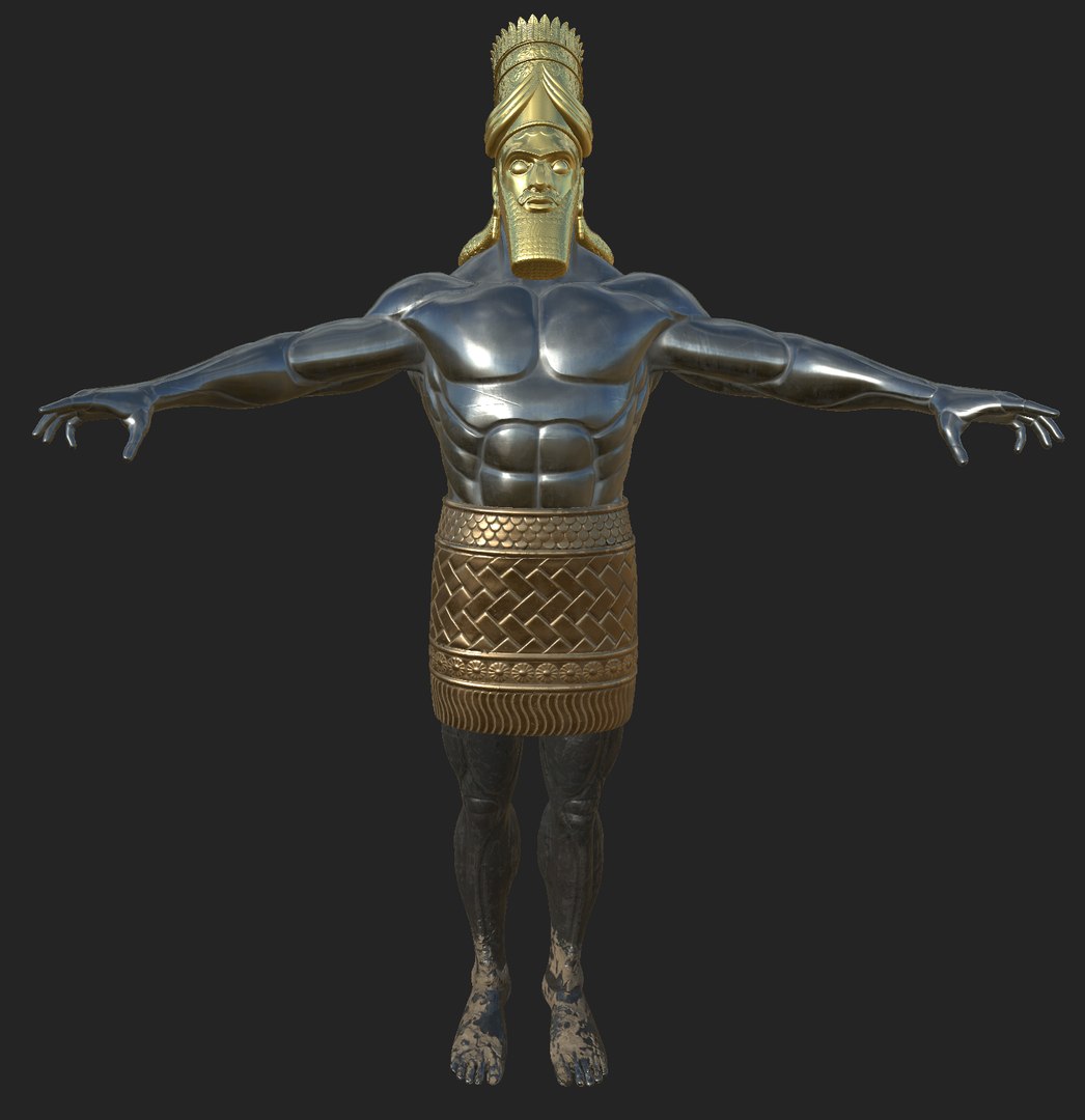 3D model daniel 2 statue king - TurboSquid 1430575